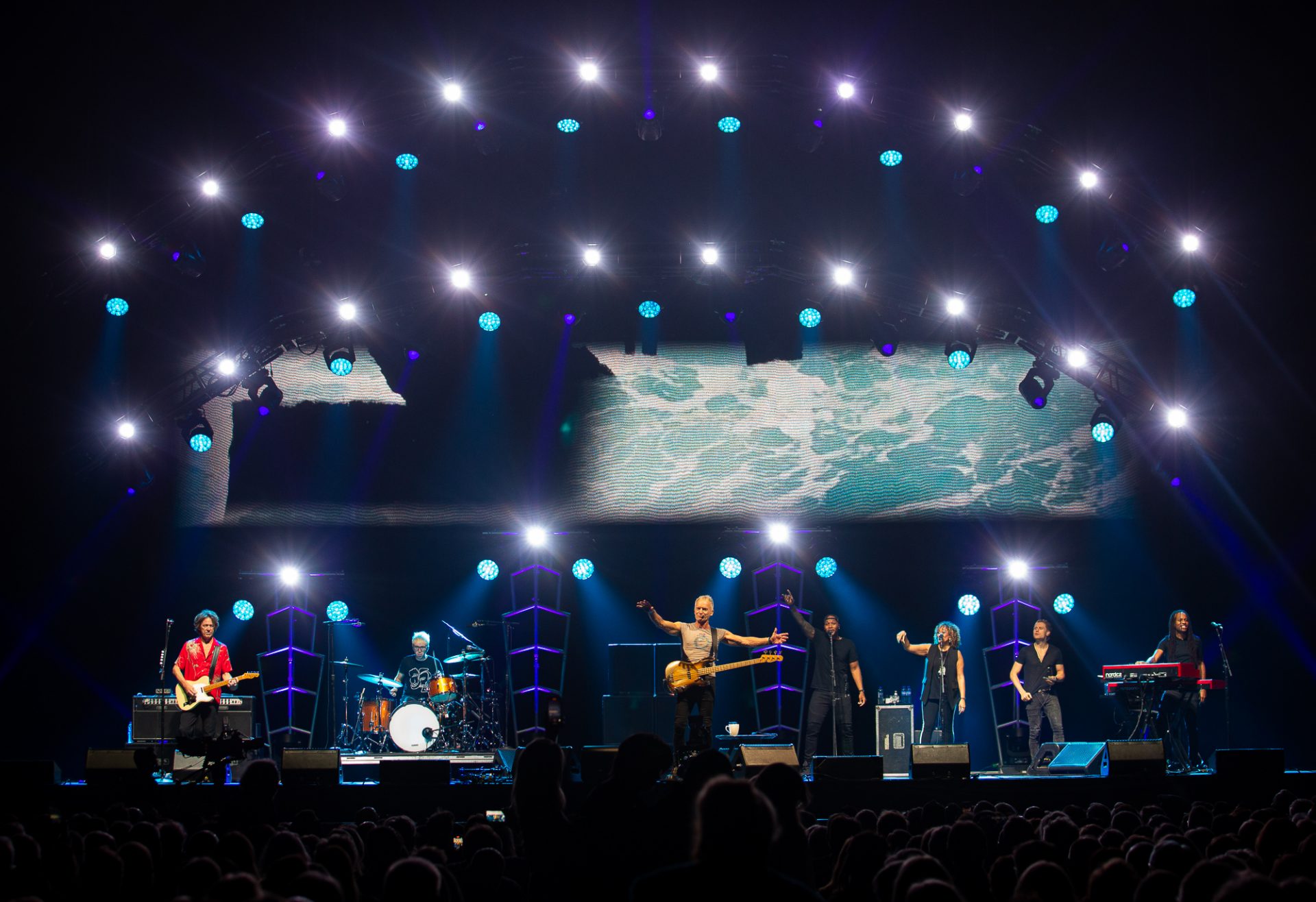 Sting’s recent European Tour - Neg Earth Lights