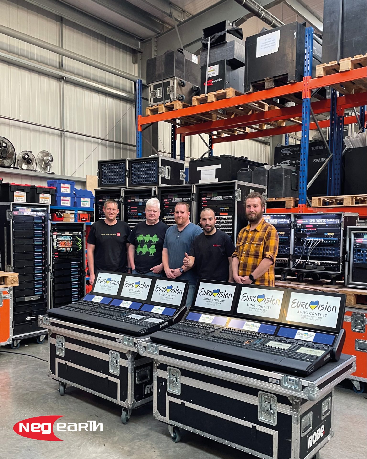 Eurovision Song Contest 2023 - Neg Earth Lights